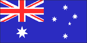 The flag of Australia is the only one to fly over a whole continent.